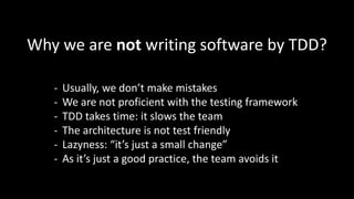 Introducing EDD: Error Driven Development | PPTX