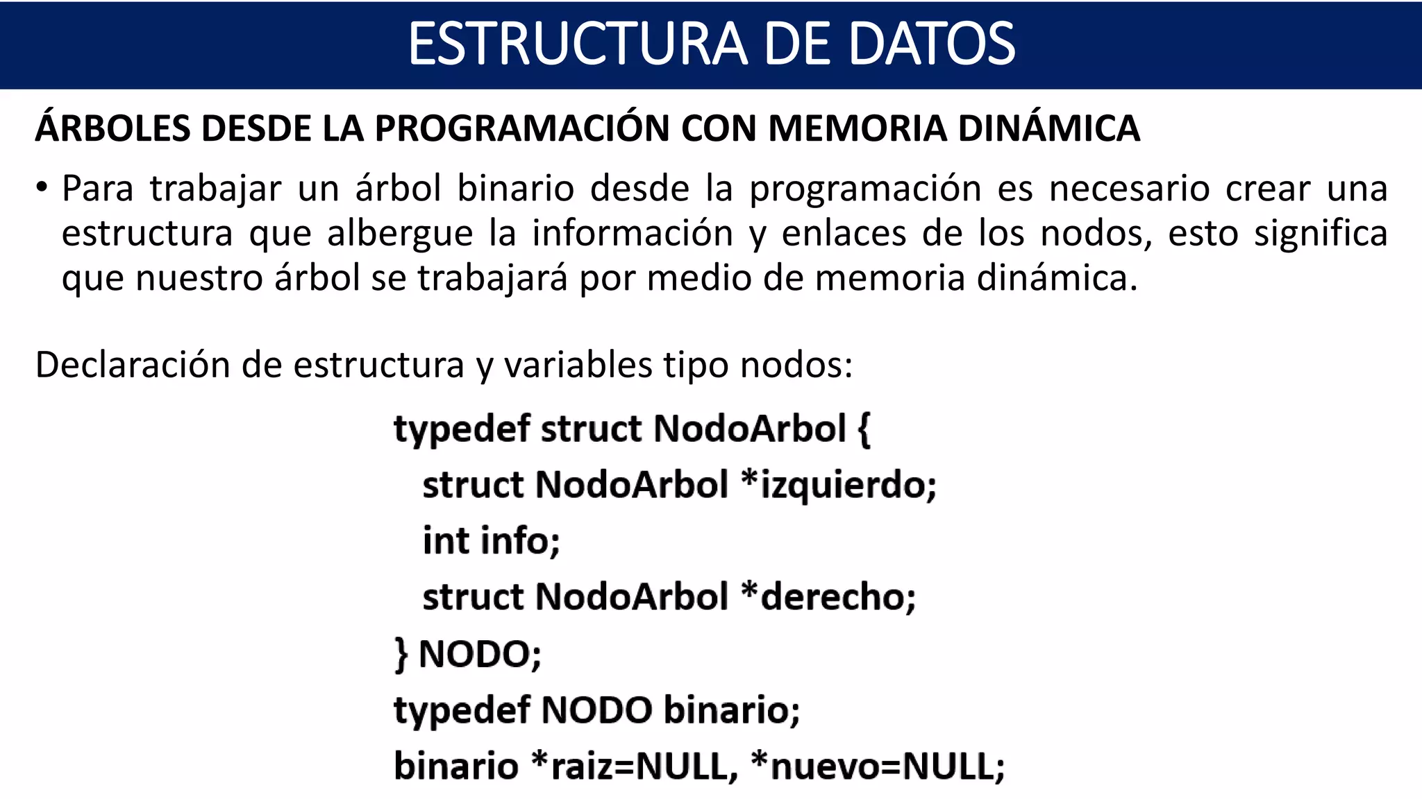Estructura de Datos - Unidad IV: Estructuras no Lineales | PPTX