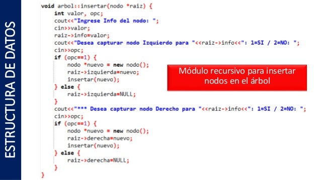 Estructura de Datos - Estructuras no lineales