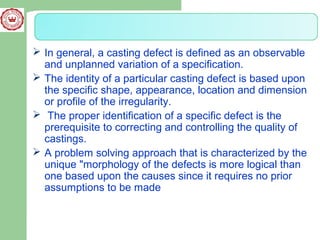 Casing defects | PPT