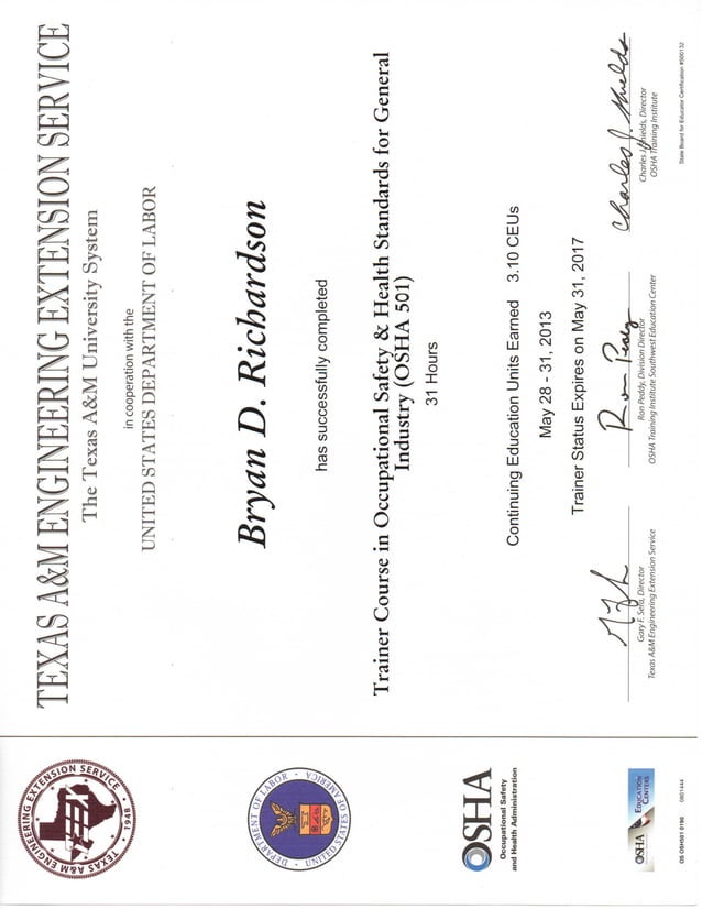 OSHA 501_May 2013 | PDF