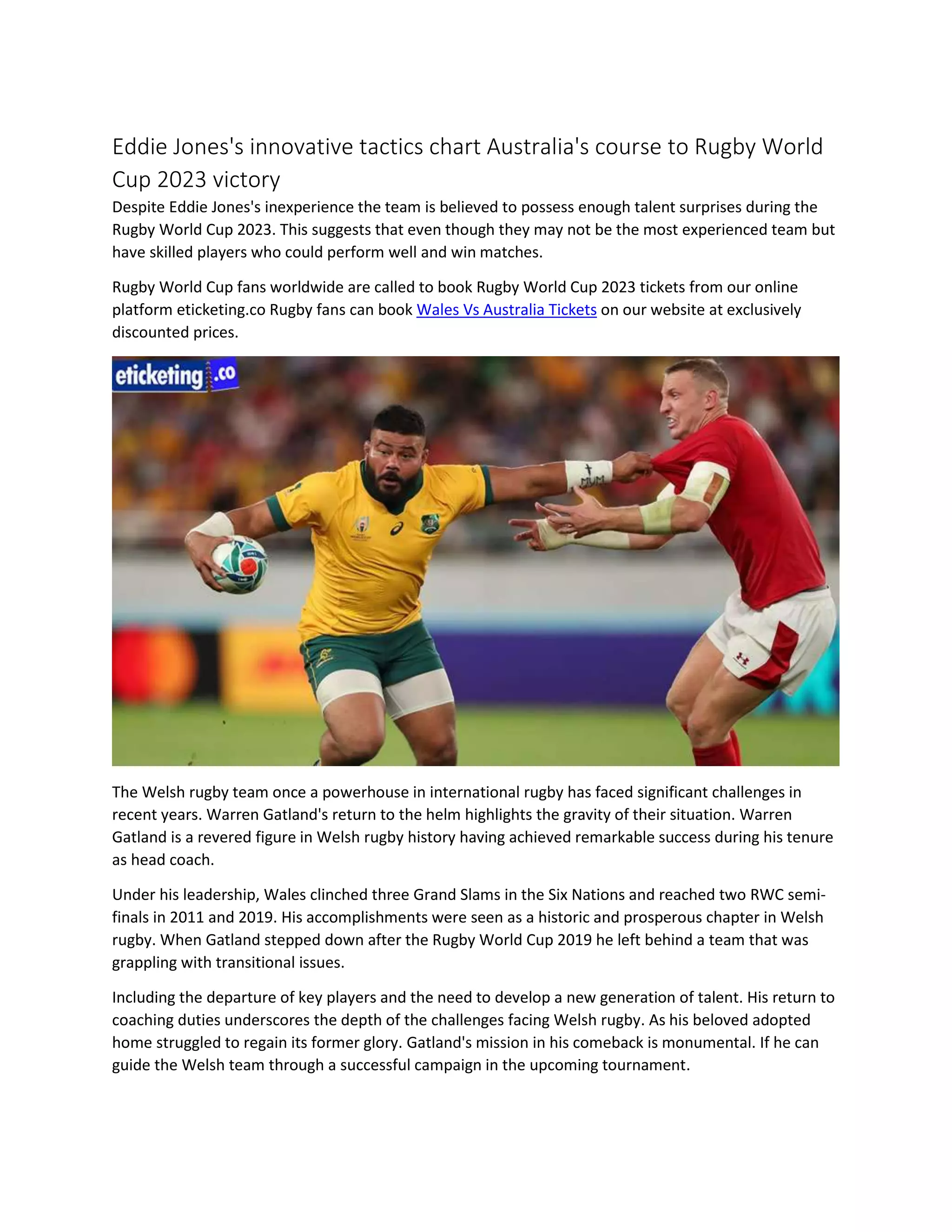 Eddie Jones innovative tactics chart Australia's course to Rugby World Cup 2023 victory.docx