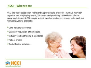 Michael Harty, Chair of HCCI | PPT | Healthcare Industry | Industries