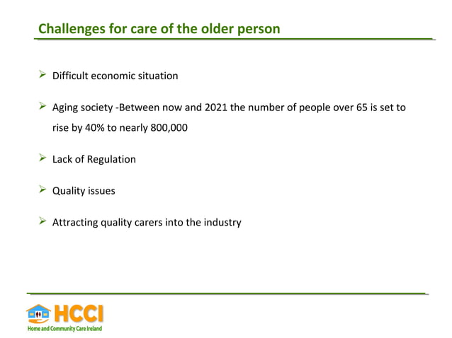 Michael Harty, Chair of HCCI | PPT | Healthcare Industry | Industries