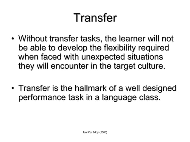 Eddy Creating Performance Assessment Tasks | PDF