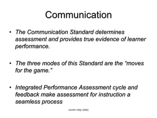 Eddy Creating Performance Assessment Tasks | PDF