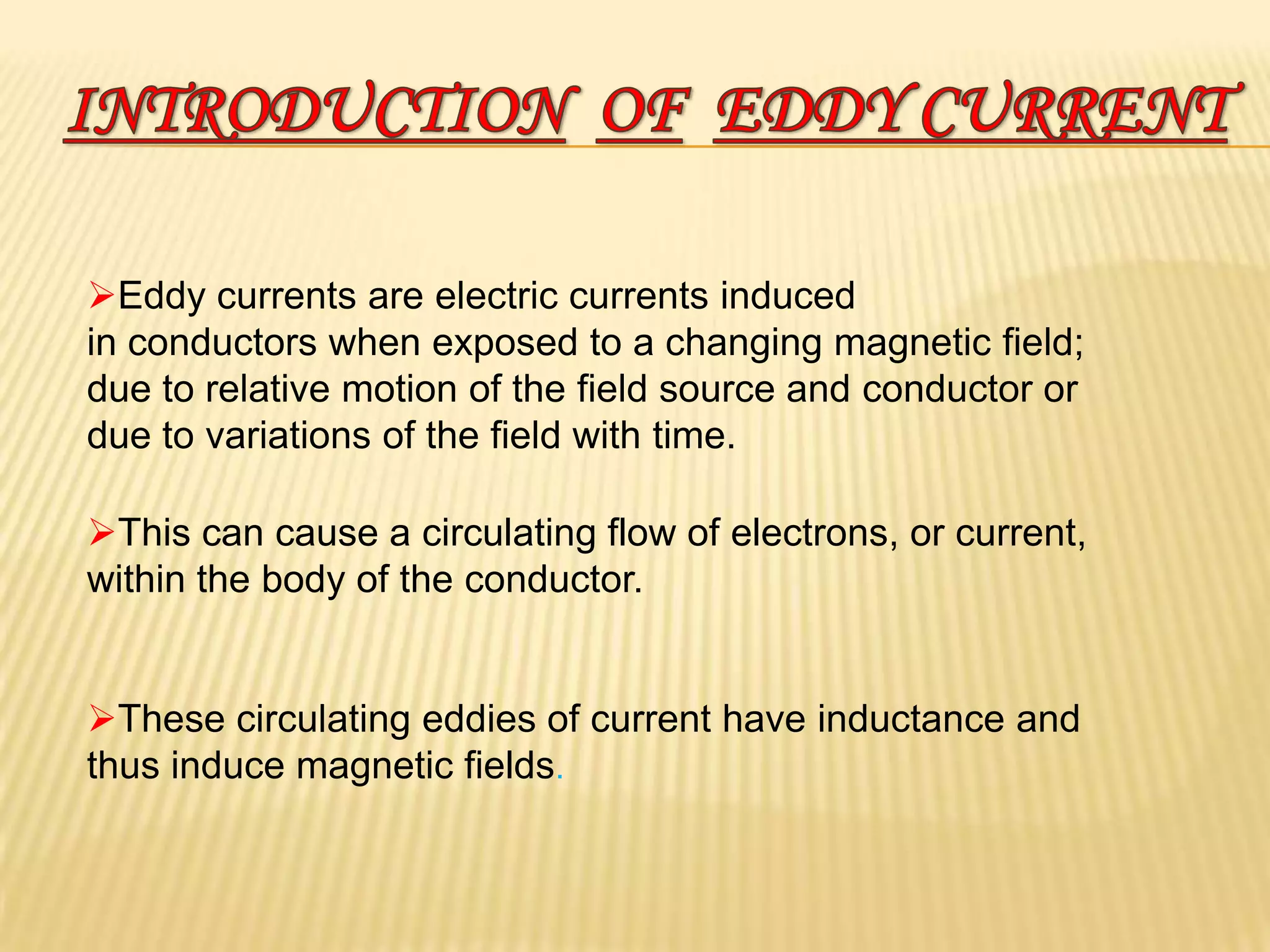 Eddy current brake | PPTX