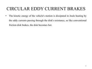 Eddy current brake | PPTX