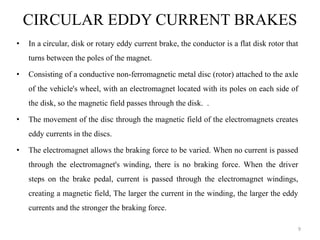 Eddy current brake | PPTX