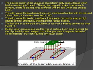 Eddy current brakes | PPTX