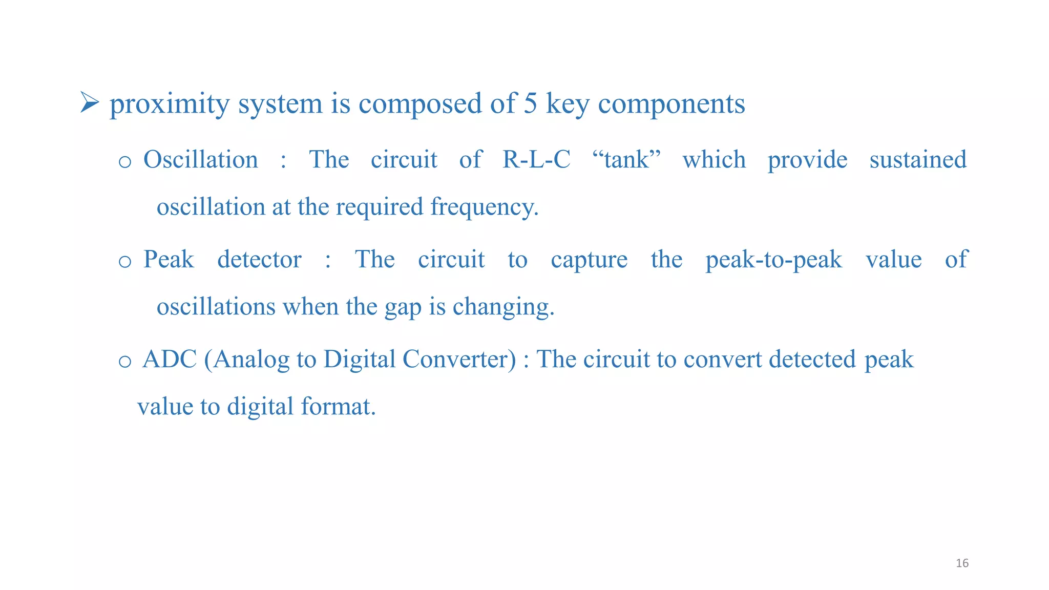 Eddy current digital proximity sensing for vibration detection | PPTX