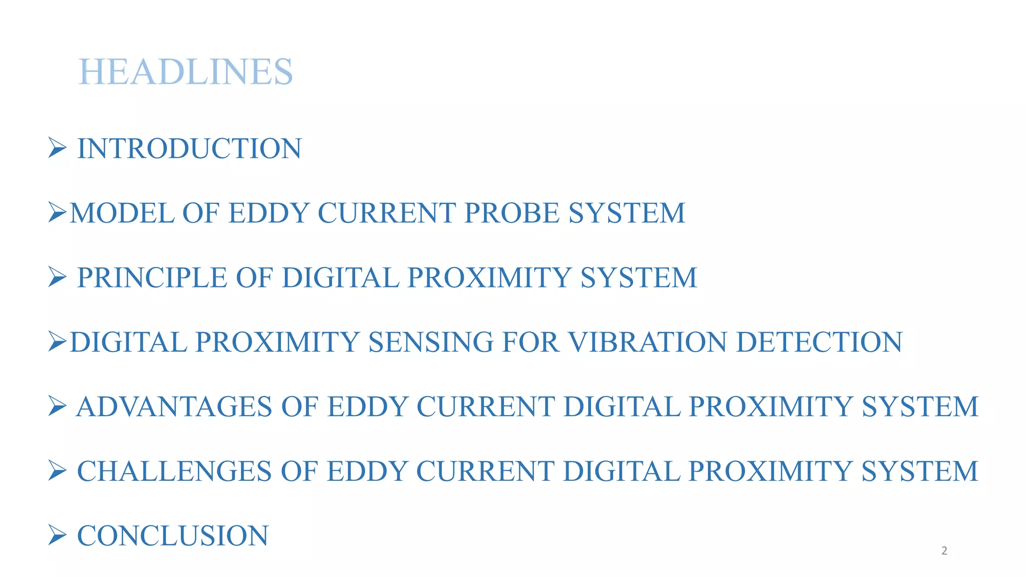 Eddy Current Digital Proximity Sensing For Vibration Detection Pptx Internet Of Things