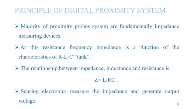 Eddy Current Digital Proximity Sensing For Vibration Detection Pptx Internet Of Things