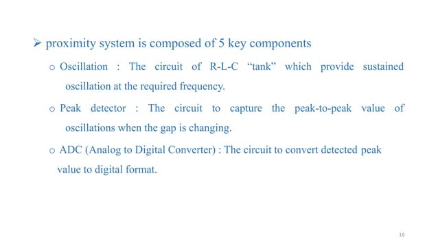 Eddy Current Digital Proximity Sensing For Vibration Detection Pptx Internet Of Things