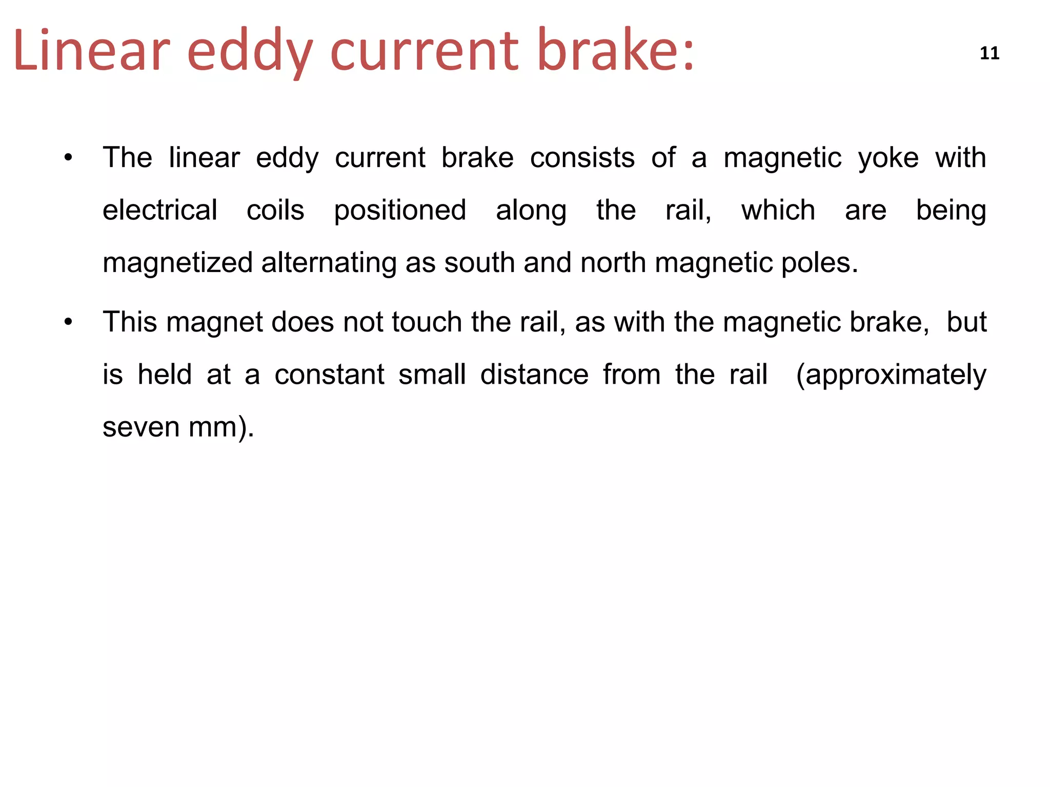 Eddy current brakes | PPT