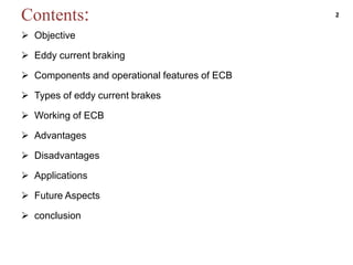 Eddy current brakes | PPTX