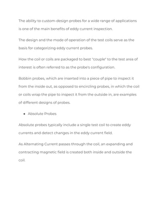 Eddy Current Testing - A Complete Guide | PDF