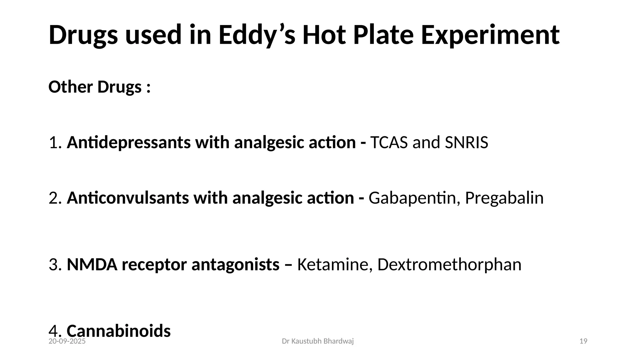 Eddy Hot Plate Analgesiometer - Standard Operating Procedure and ...