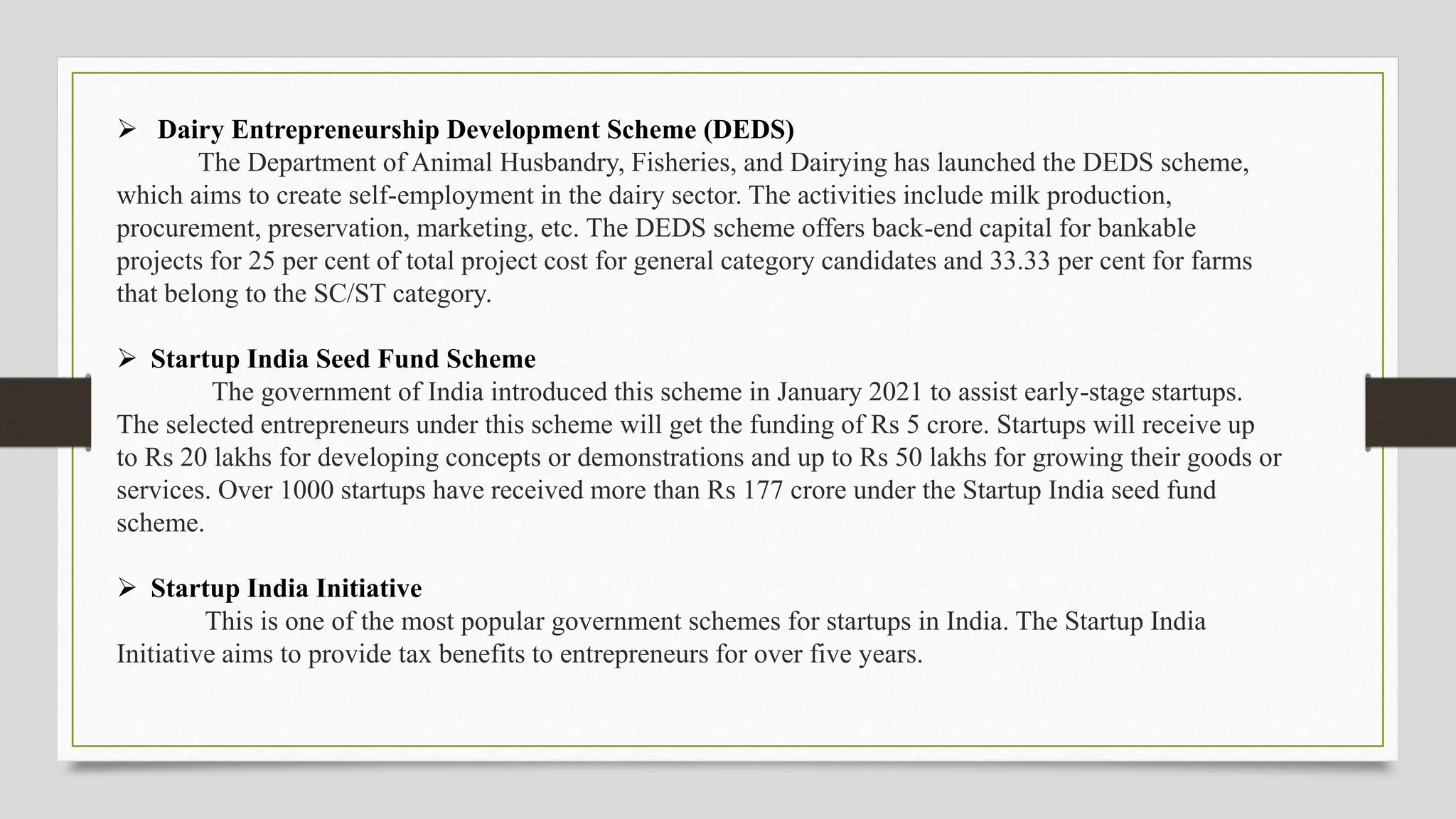 Entrepreneurship development ppt on startups | PPTX