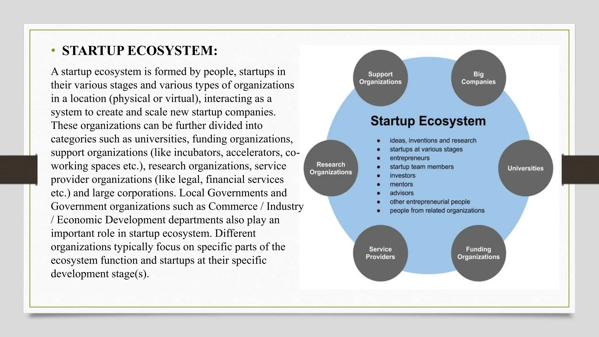 Entrepreneurship development ppt on startups | PPTX