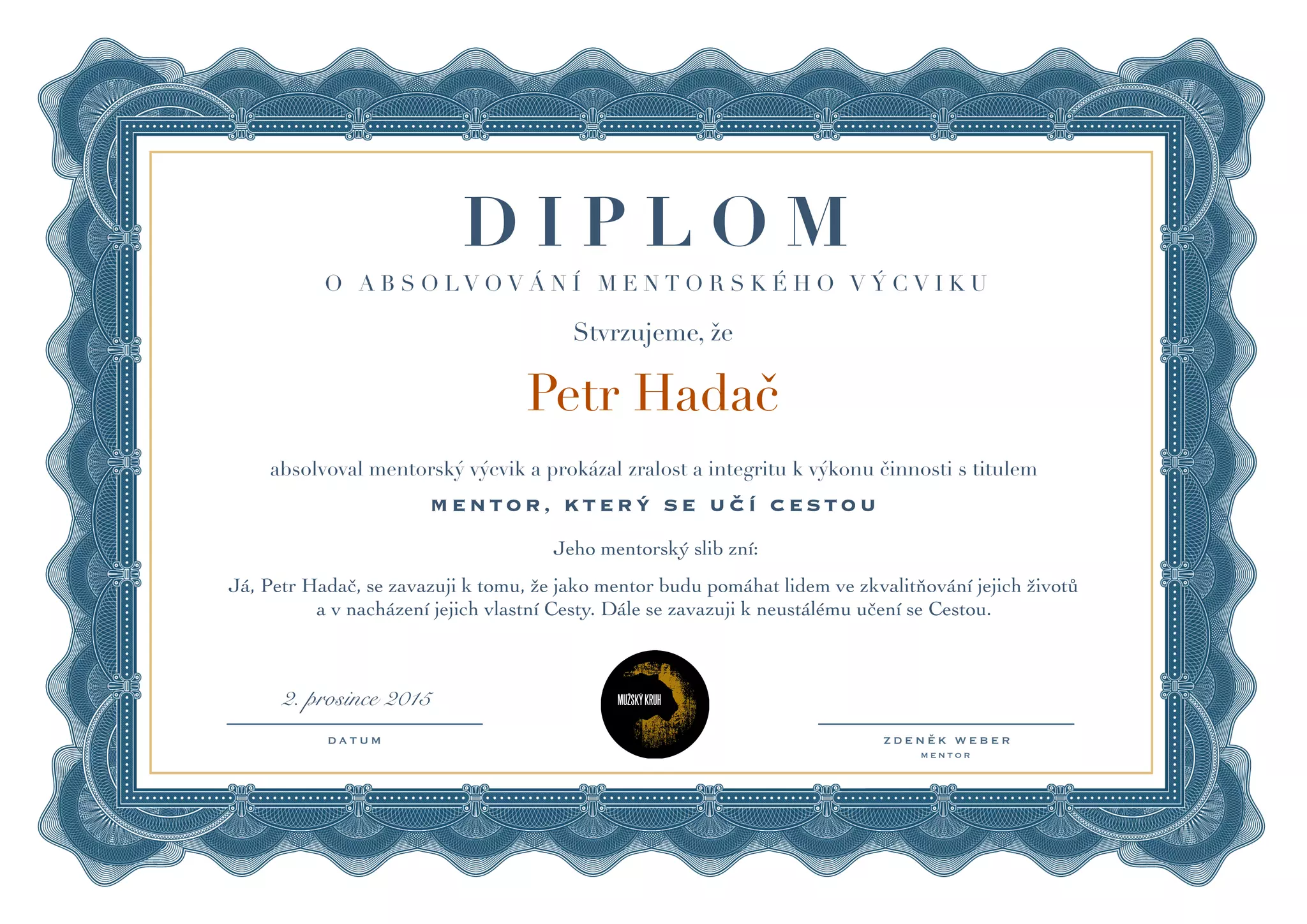 diplom Petr Hadač | PPT