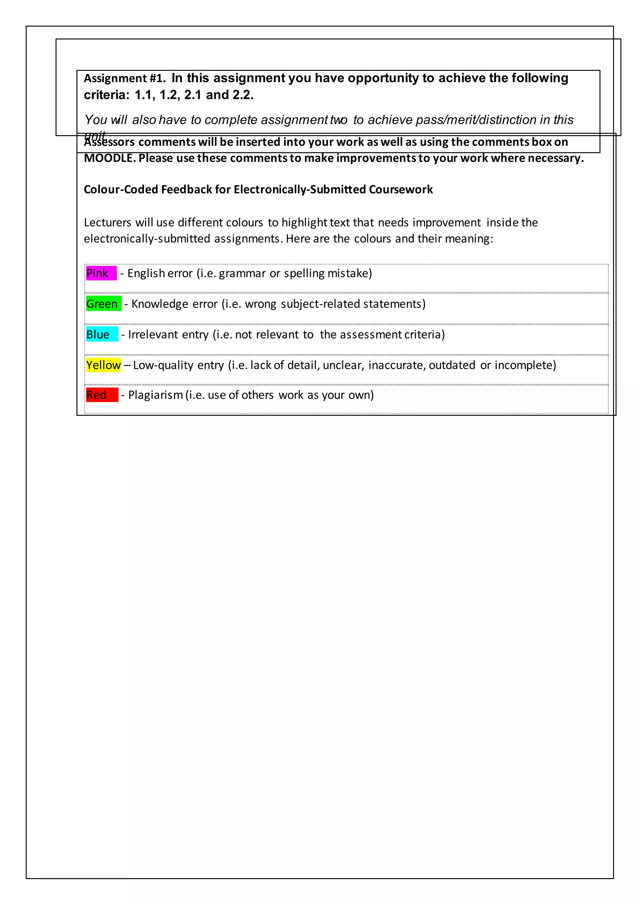 Assignment 2 - Second Submission | DOCX