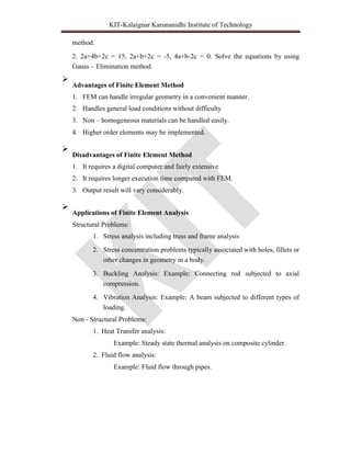 ED7201 FEMMD_notes | PDF | Physics | Science