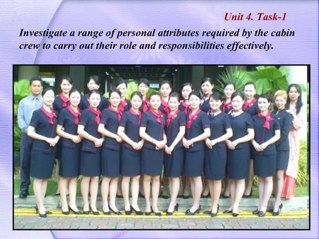 Aviation presentation Cabin Crew | PPT