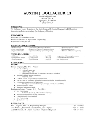 A. Bollacker Resume | PDF