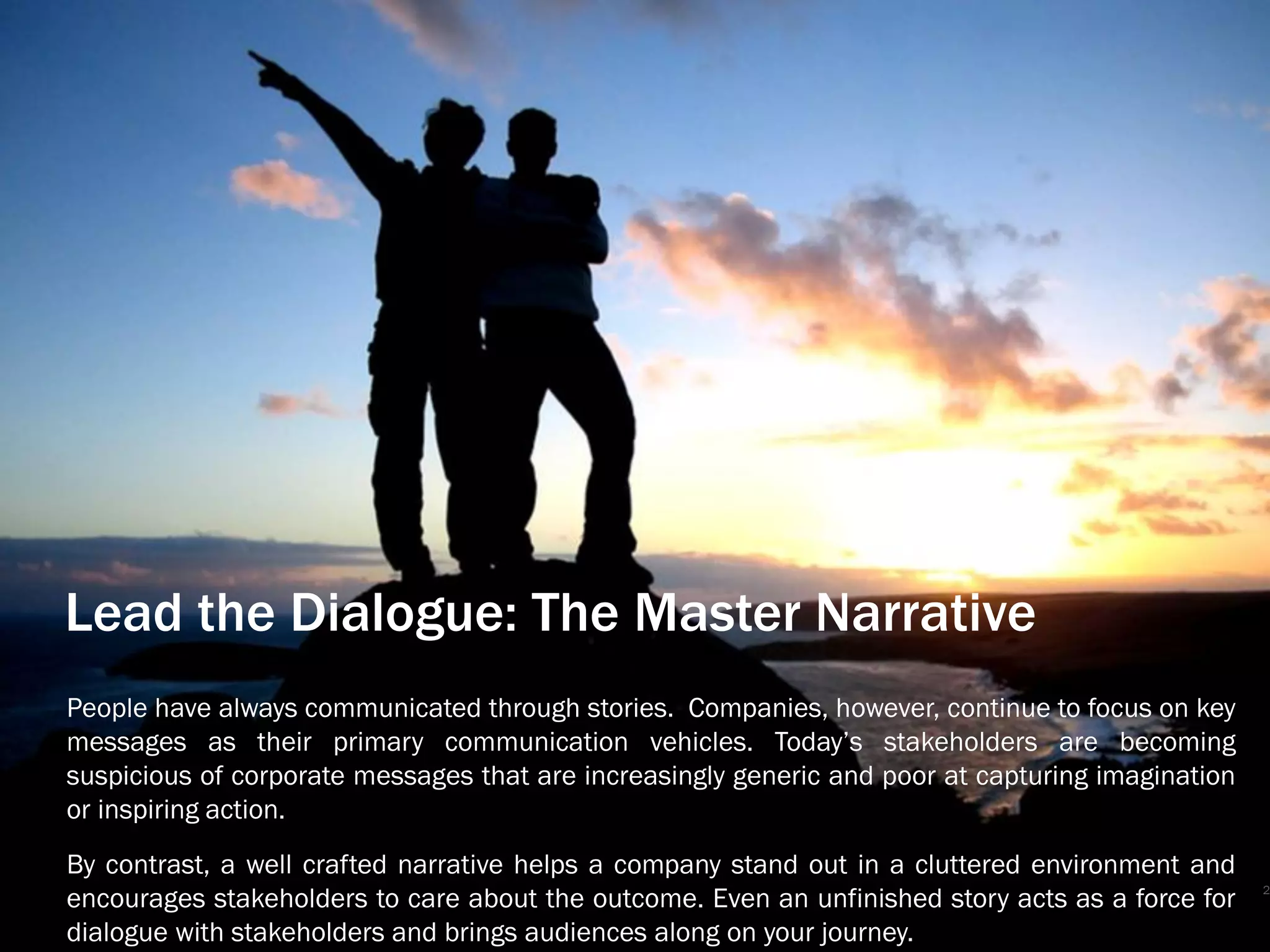 The Edelman Master Narrative | PPT