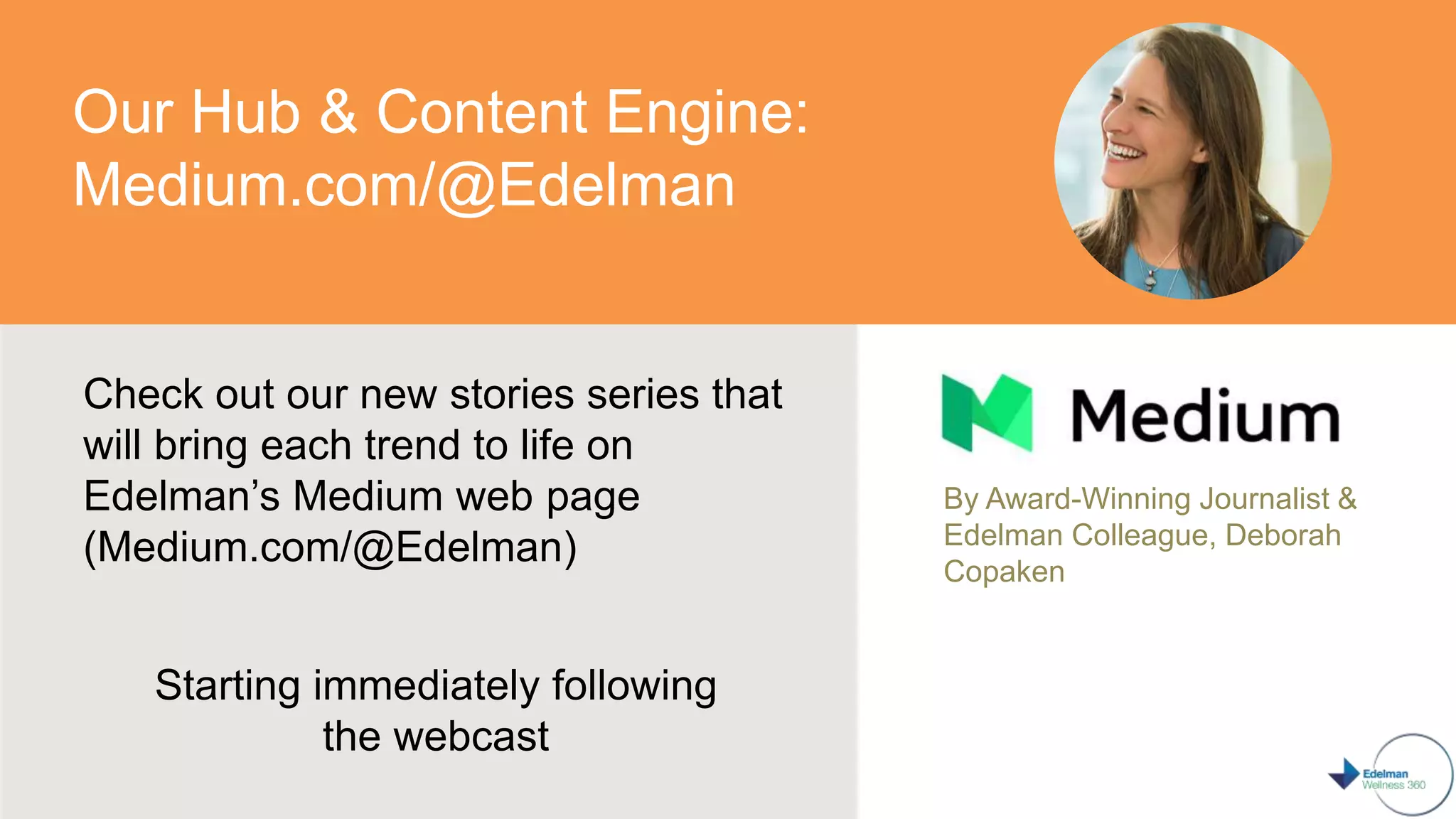 Edelman Wellness Trends to Watch | PPTX