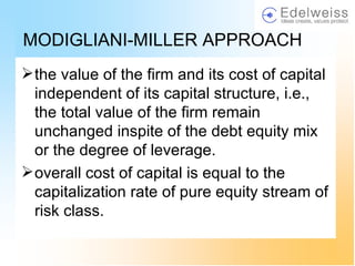 Edelweiss capital final | PPT