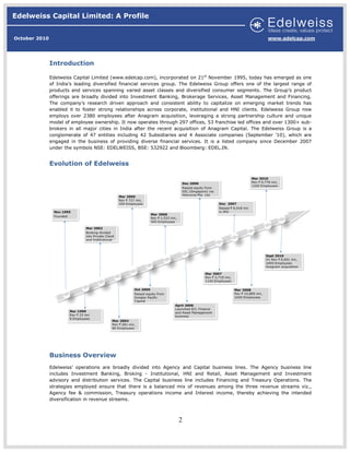 Edelweiss profile may_2011 | PDF