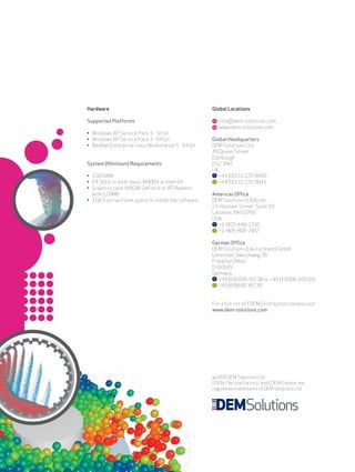 EDEM Brochure | PDF