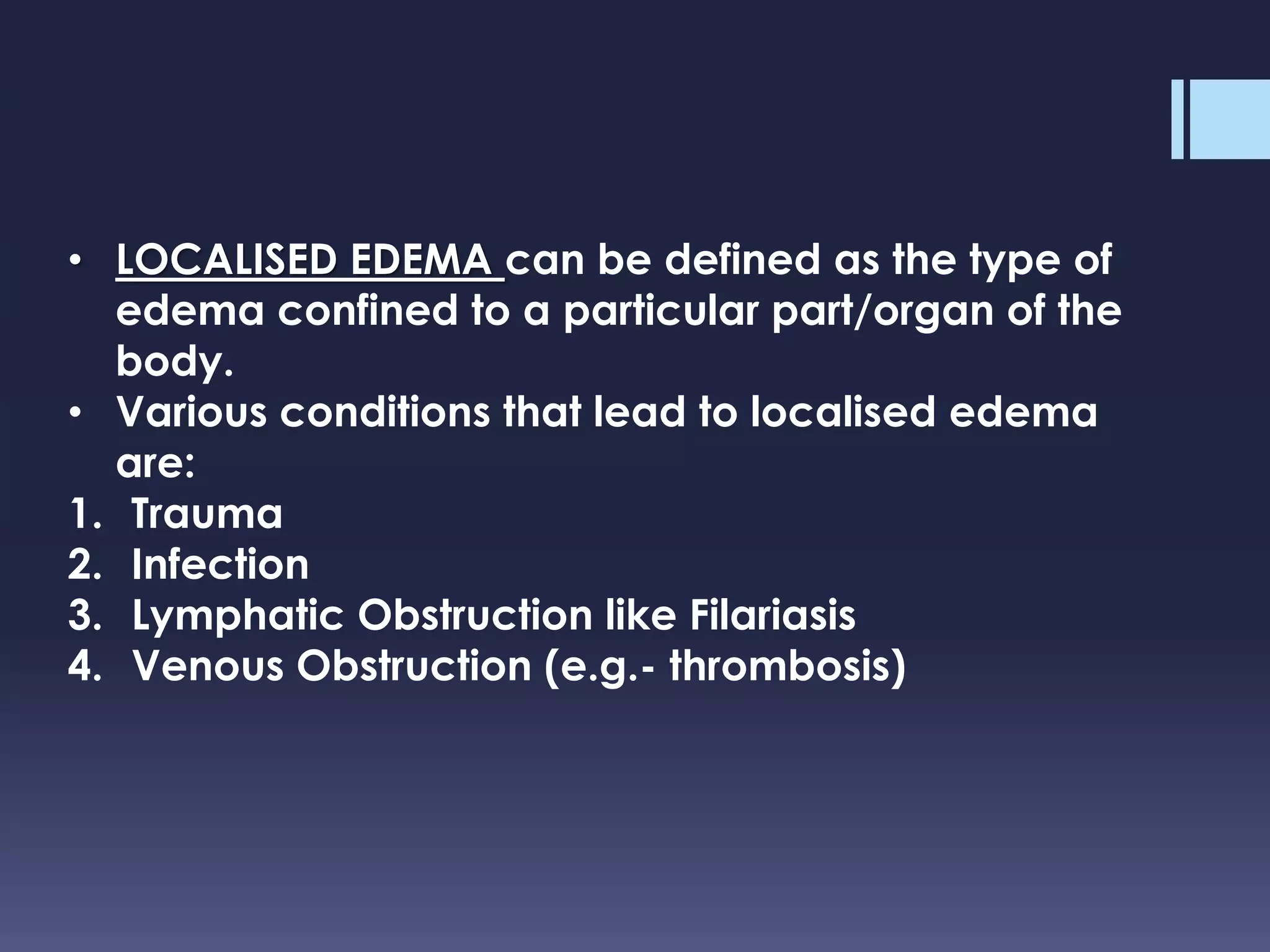 Edema | PPTX