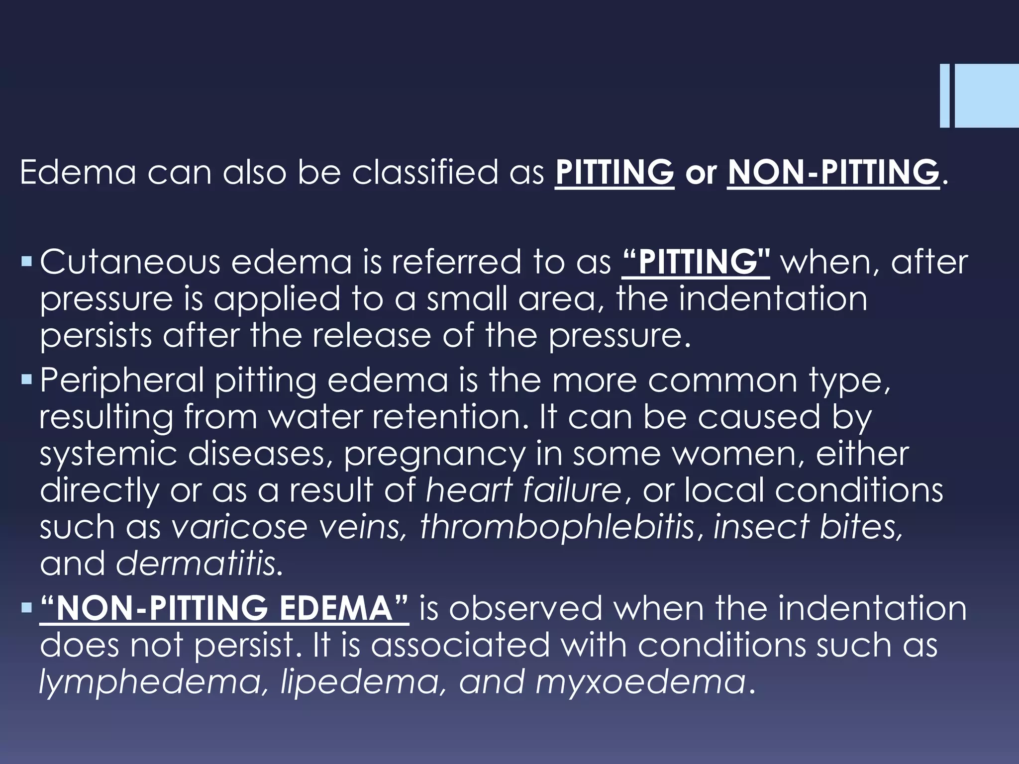 Edema | PPTX