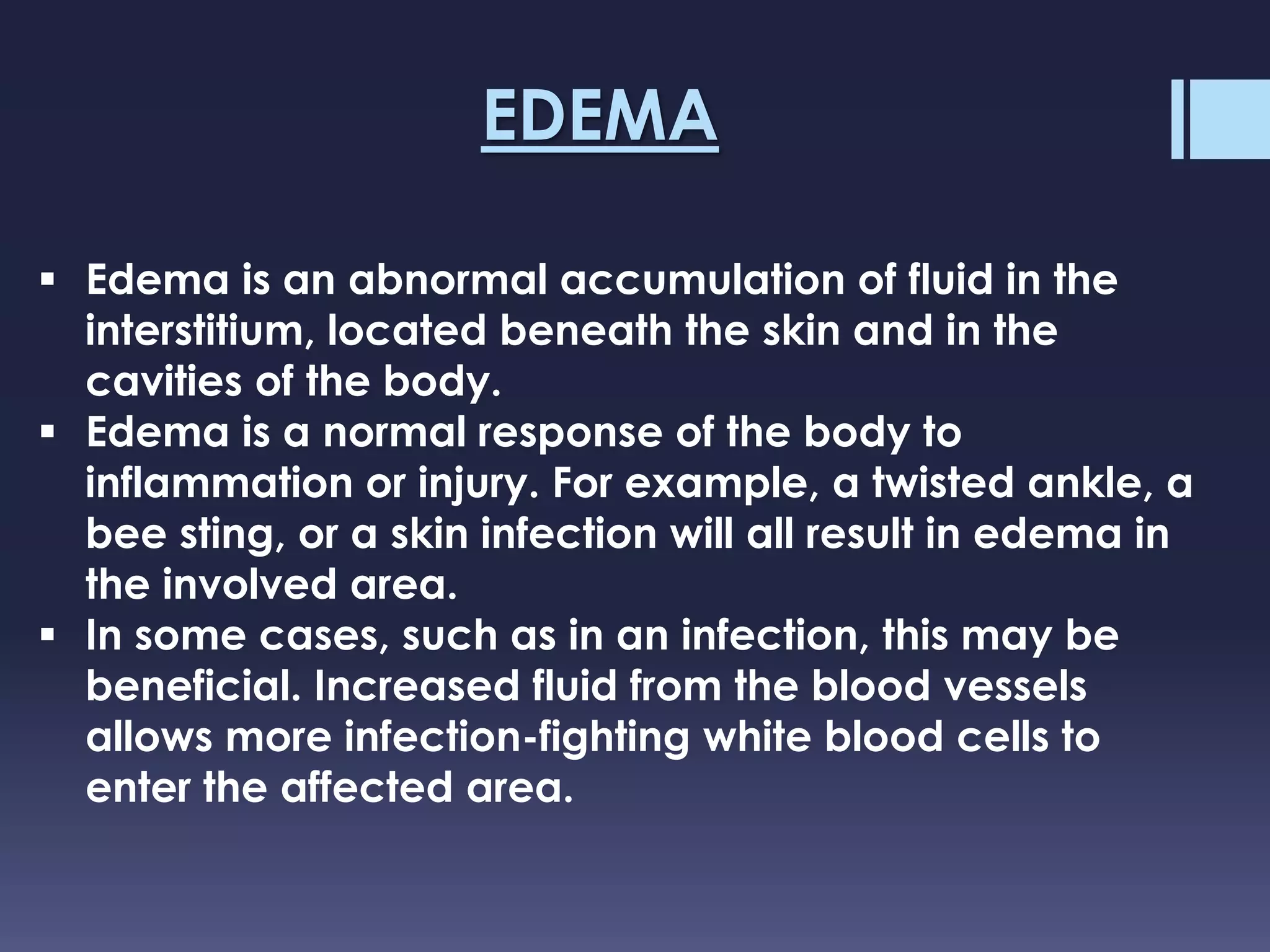 Edema | PPTX