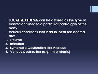 Edema | PPTX