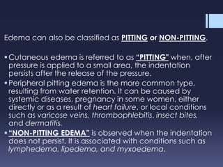 Edema | PPTX