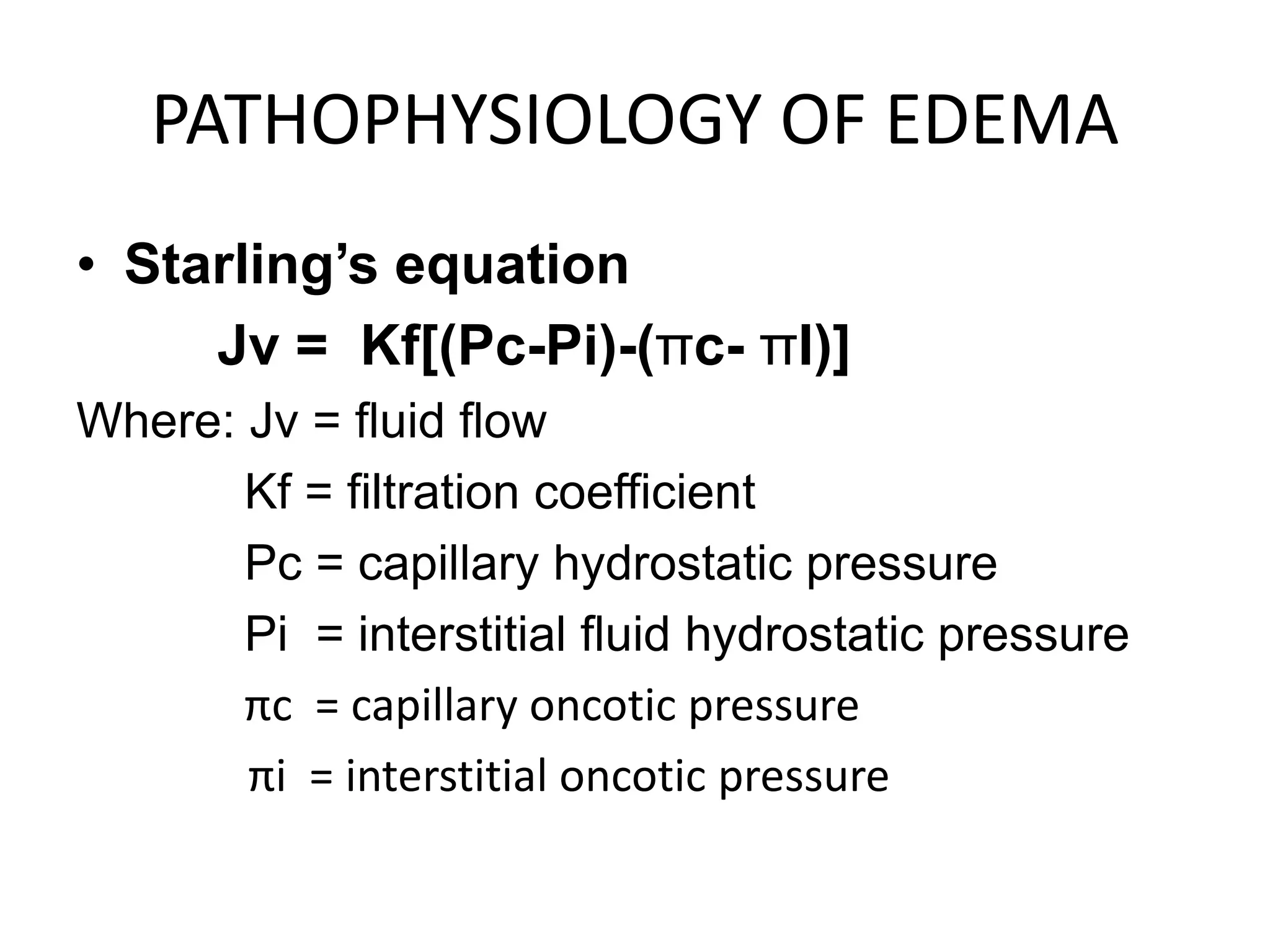 Edema | PPTX