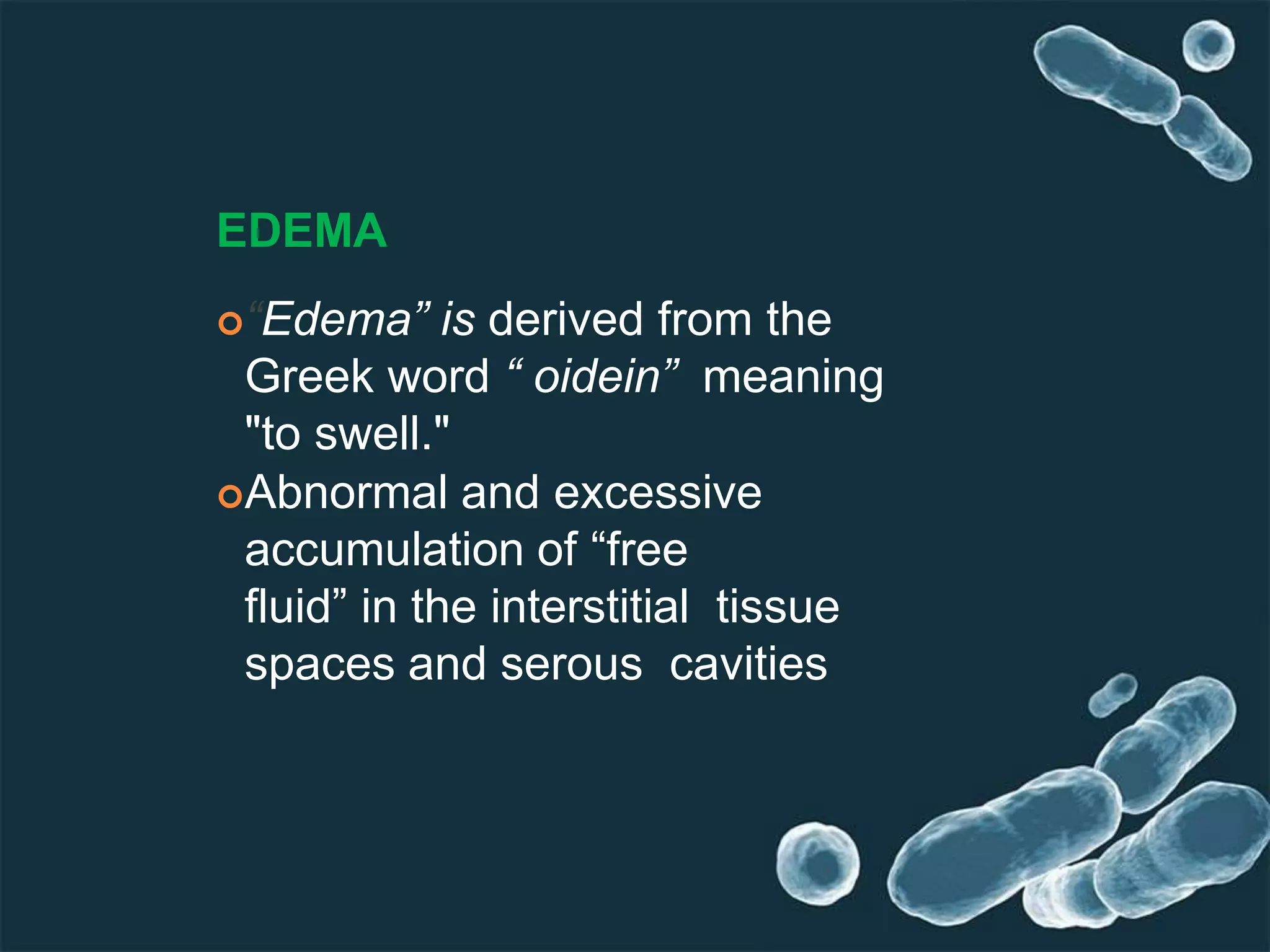 Edema | PPTX