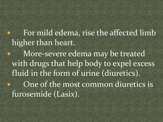 Moderate Edema