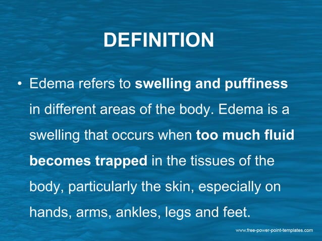 Edema | PPT