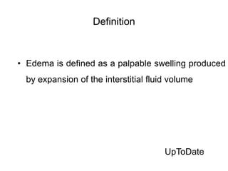 edema ...