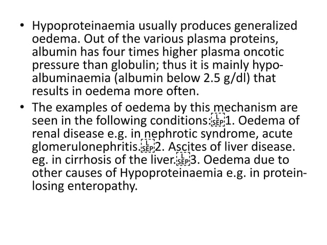 EDEMA, oedema, mechanism of edema, types | PPTX | Chemistry | Science