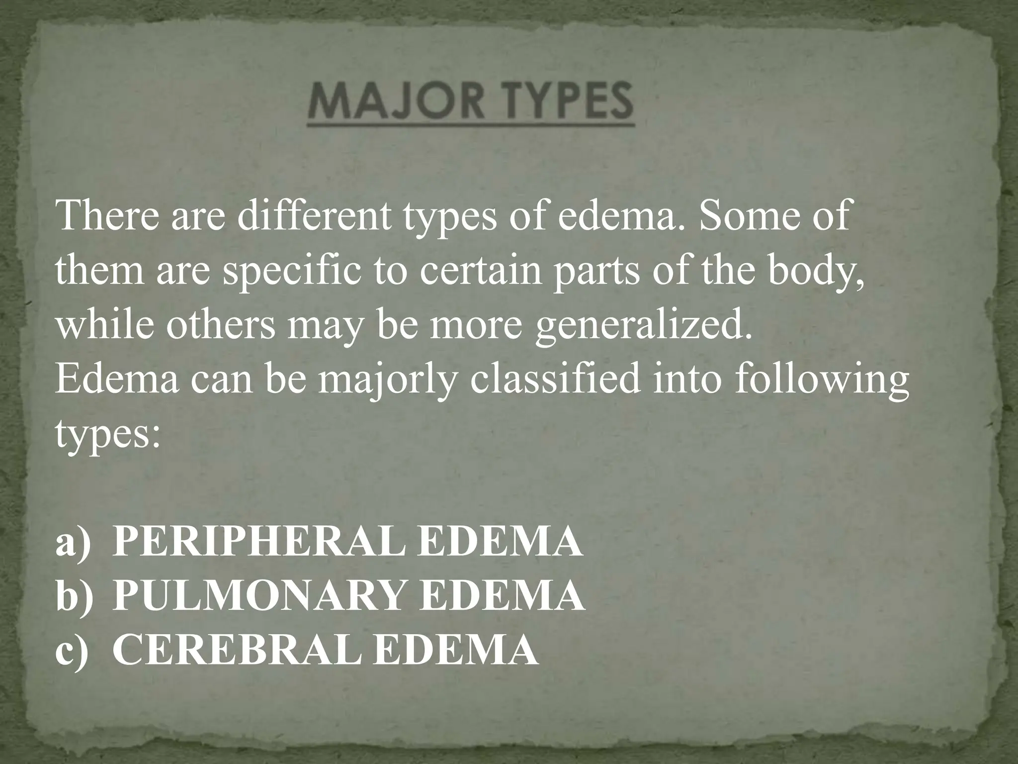 Edema.111111111111111111111111111111pptx | PPT
