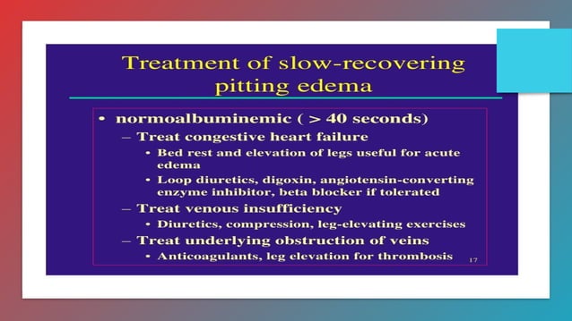 EDEMA.types,medical surgical nursing,nursing studentsg | PPT