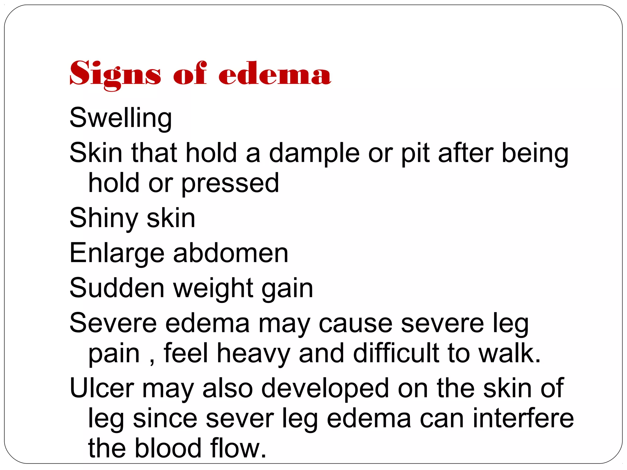 Edema | PPT