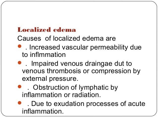 Edema