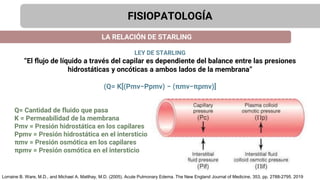 Edema Agudo De Pulmón | PPTX
